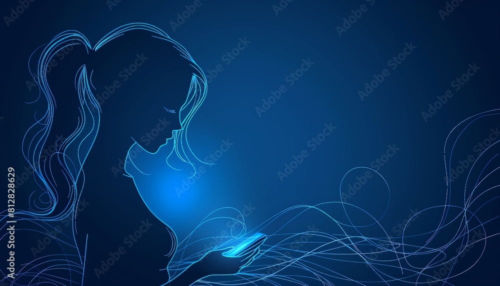 User receiving a privacy warning on their phone about potential scam ...