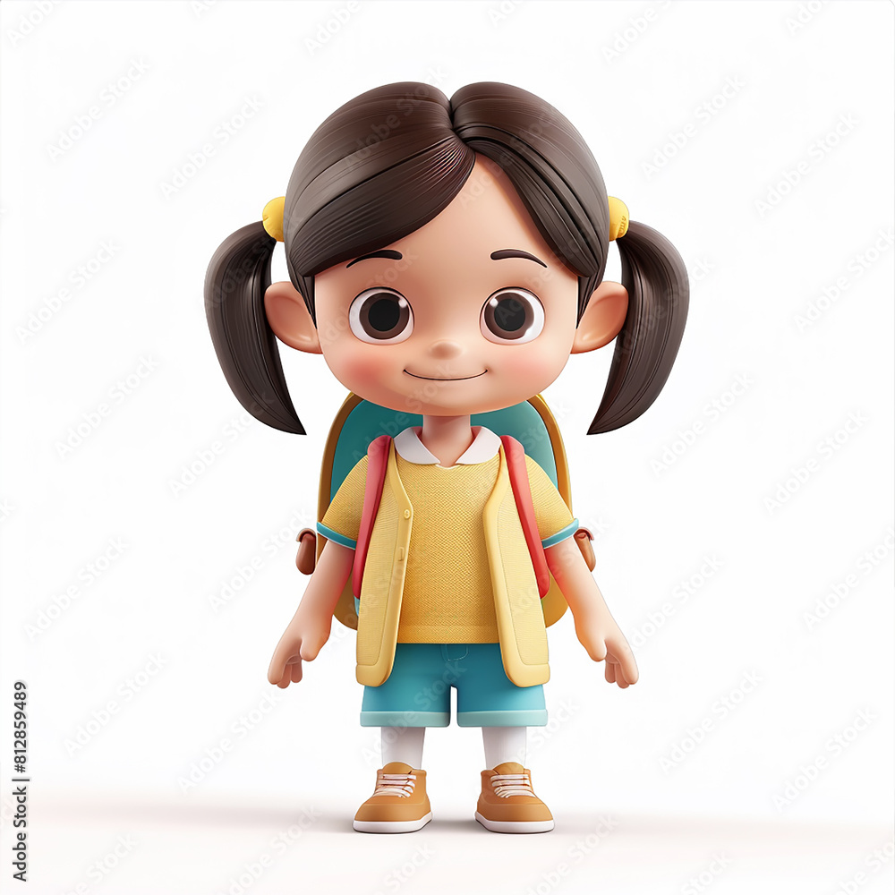 The illustration depicts a student with a transparent background. Stock ...