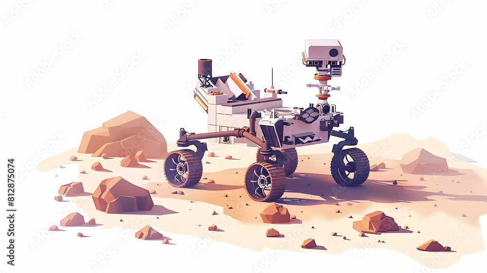Mars Rover Development: Engineers Designing and Testing in Simulated ...