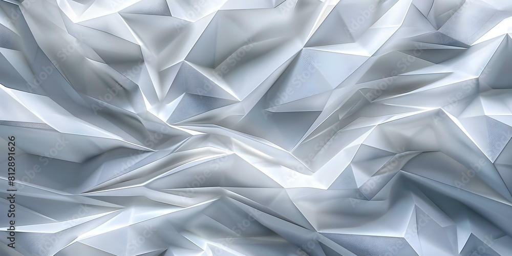 Abstract white textured design with triangle and diamond shapes in ...