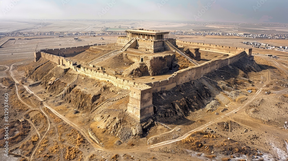 The Karakorum in Mongolia the ancient capital of the Mongol Empire ...