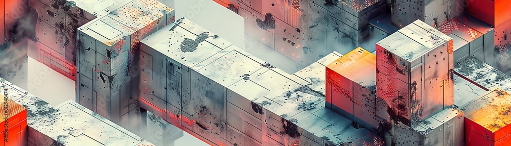 Design a digital collage showcasing a blend of fashion-forward elements ...