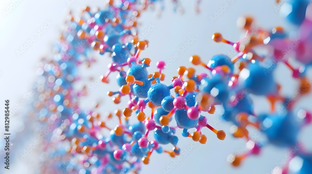 D of an Infographic Comparing Molecular Structures of Insulin and Other ...