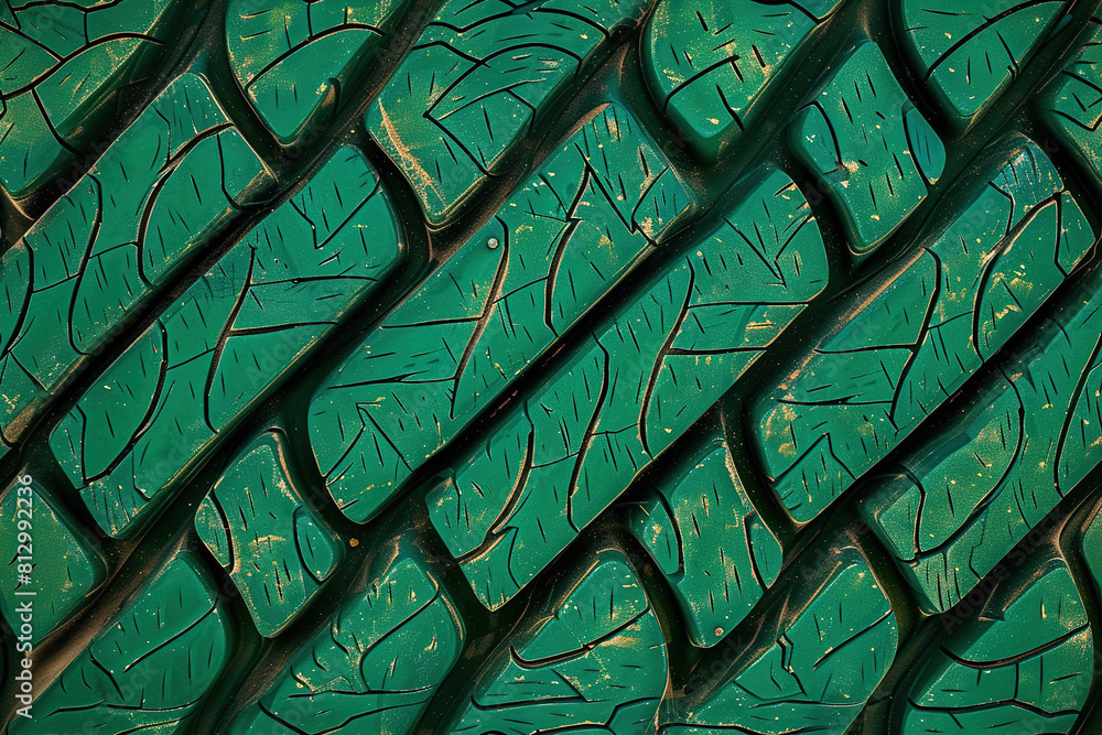 green Car Tires Grid Tiles Background | Automotive Design | Vehicle ...