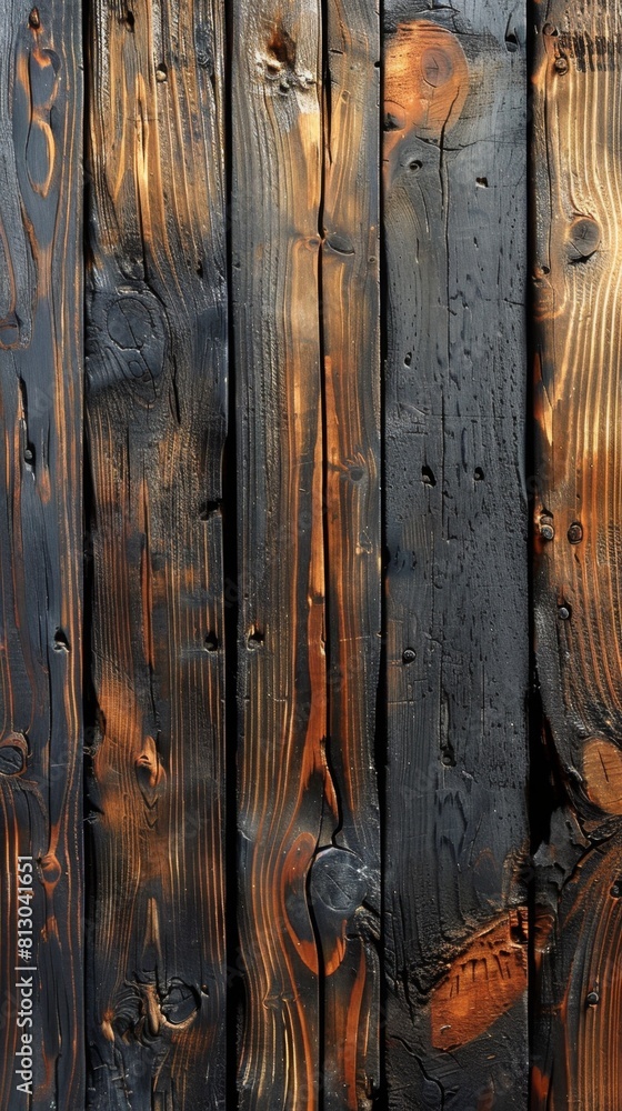 Old brown rustic dark grunge wood wall or floor or table texture ...