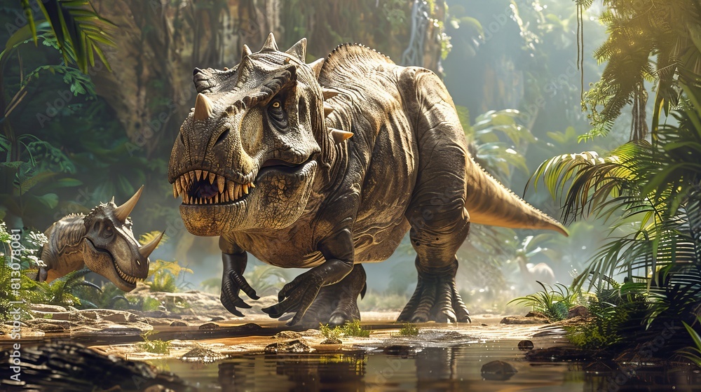 ภาพประกอบสต็อก : The presence of large, apex predators like ...