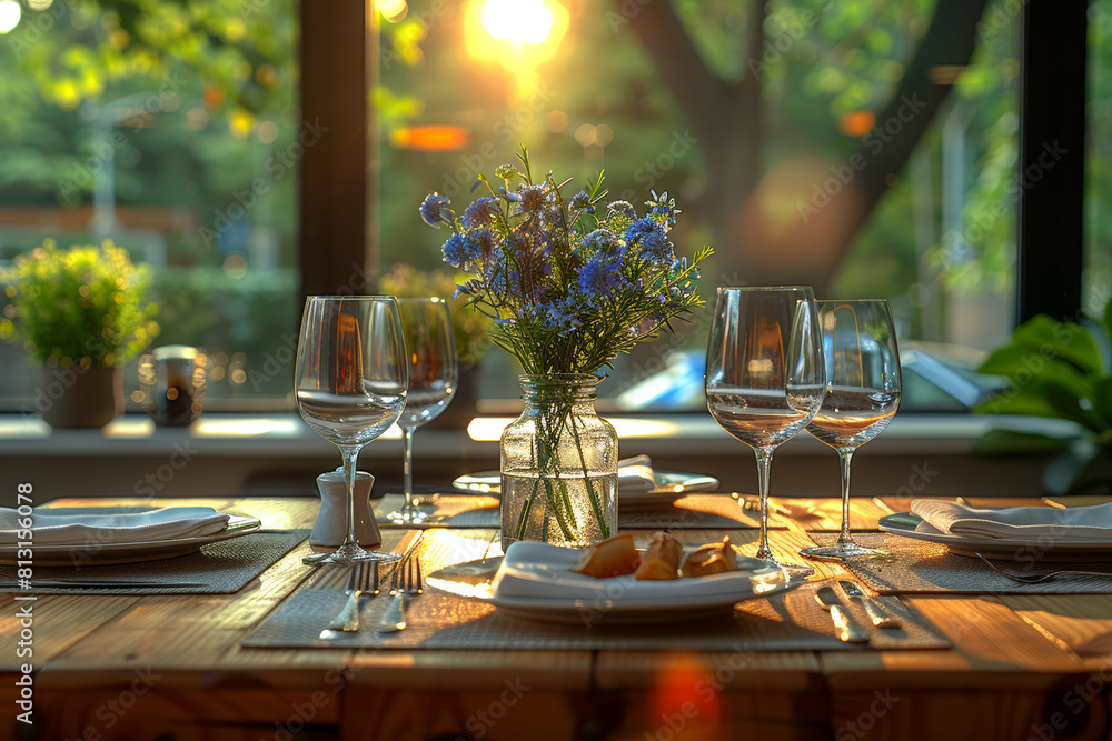 Using utensils properly at the dining table, demonstrating good table ...