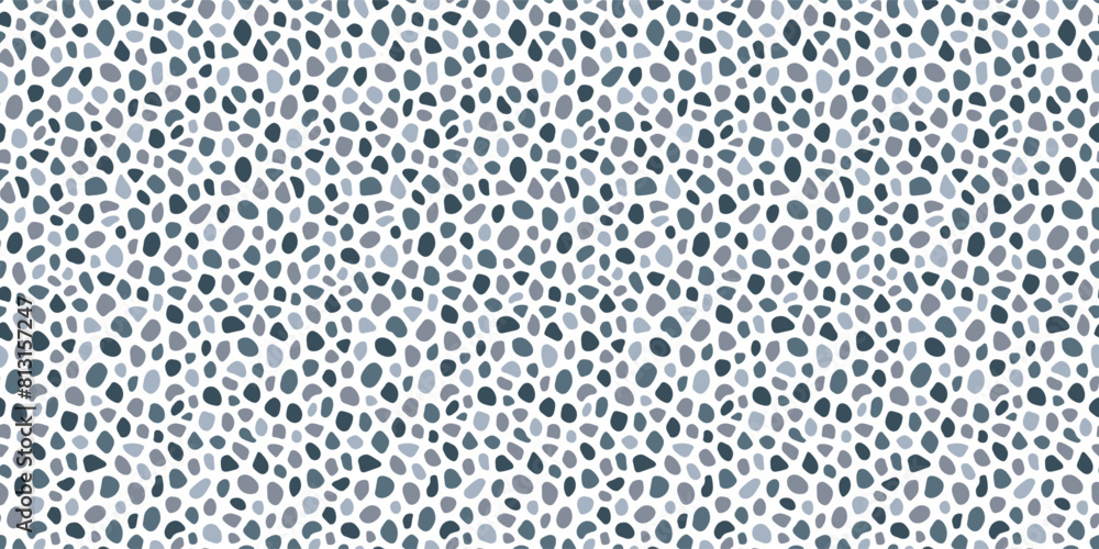 Pebble seamless pattern vector illustration. Cute summer repeated ...