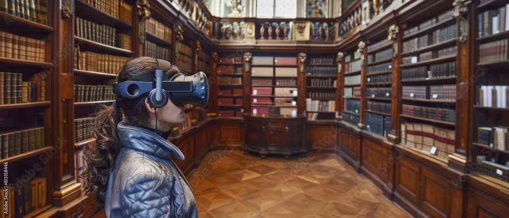 Virtual reality libraries offer immersive experiences of historical ...