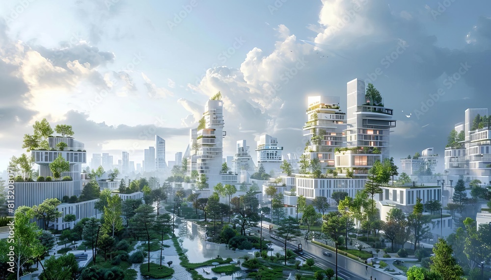 Exhibit an urban development project in a smart city implementing IoT ...