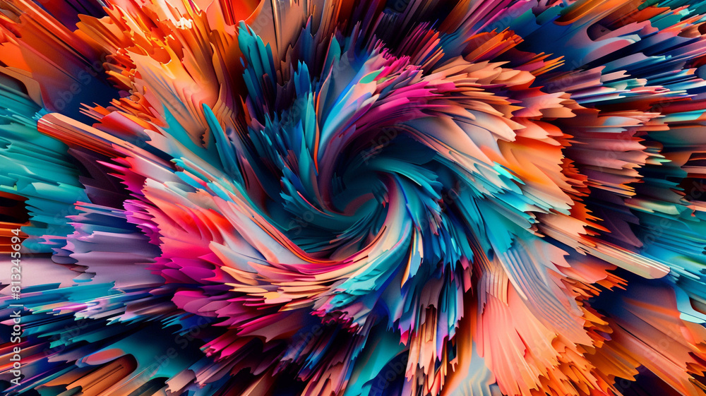 abstract background using experimental techniques and unconventional ...
