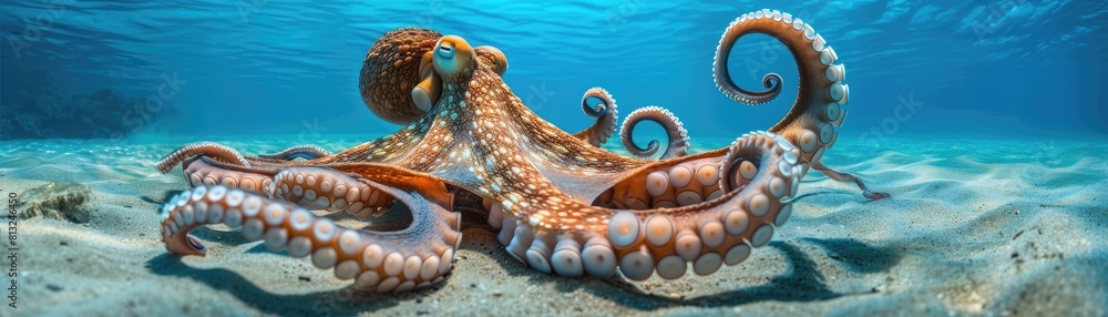 The Octopus, with its inquisitive and clever demeanor, is currently ...