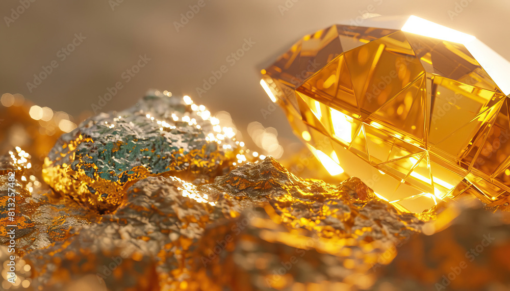 All that glitters is not gold: A picture of a shiny but fake object ...