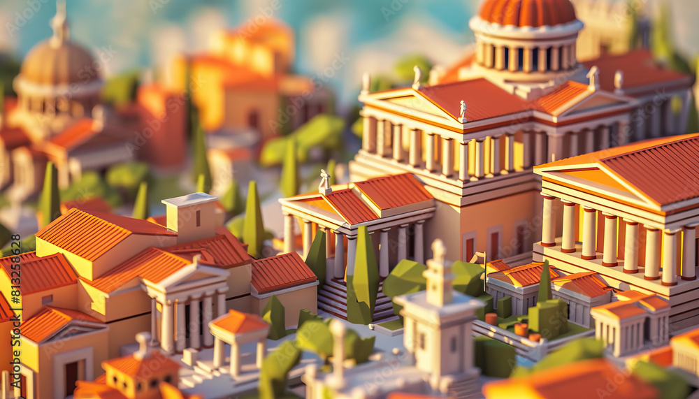 Rome wasn't built in a day: A visual representation of the gradual ...