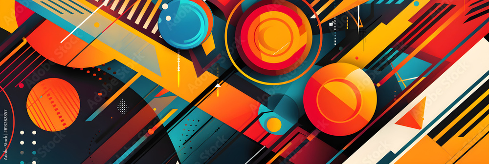 Vector Graphics Tutorial: Step-by-Step Creation of a Vibrant Geometric ...