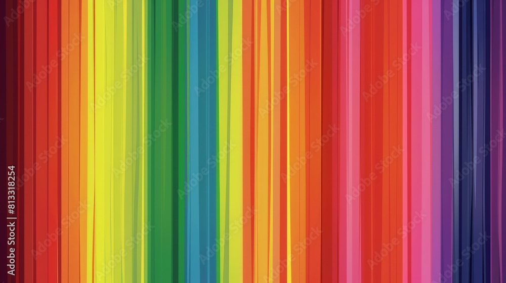 pattern illustration with vertical rainbow stripes, background Stock ...