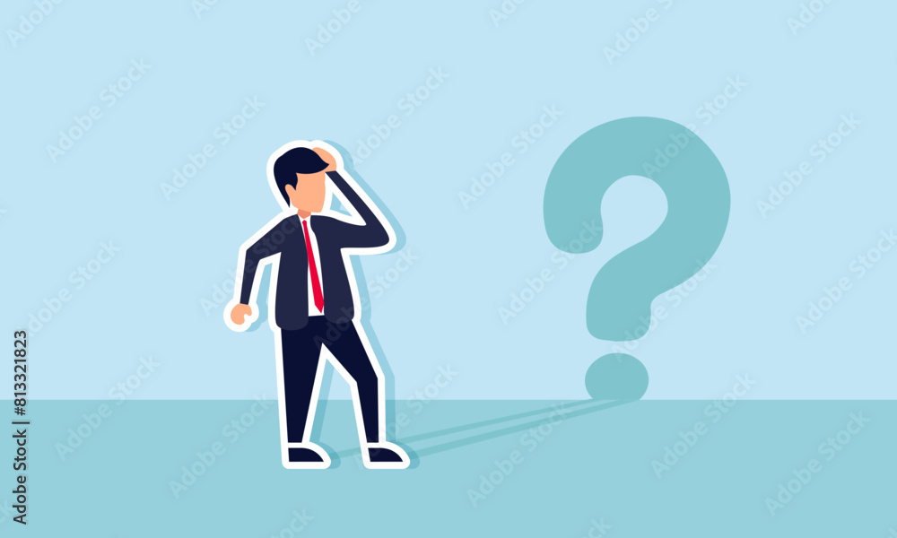 Confused and uncertain, seeking lifes meaning, searching for answers ...