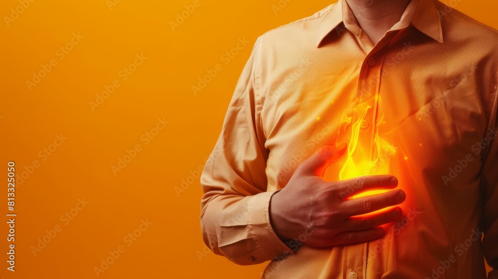 Heartburn occurs when stomach acid backs up into the tube that carries ...