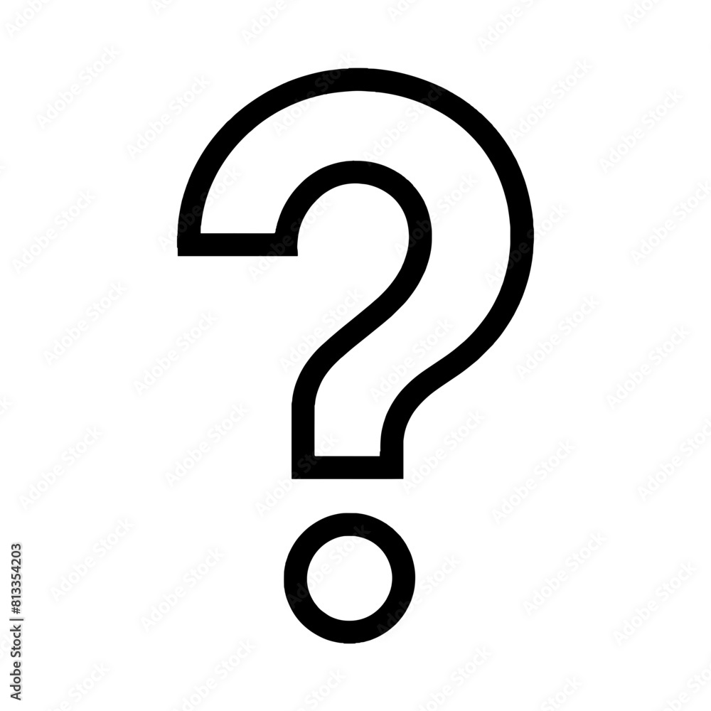 Transparent Question Mark Icon Design in Vector Format, Question Mark ...