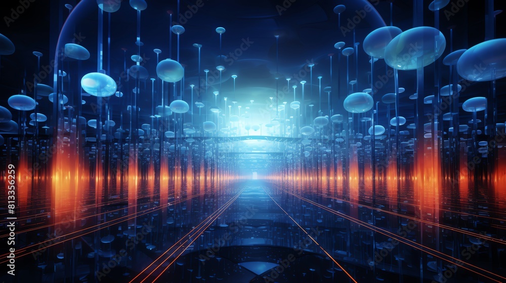 Quantum repeaters A network of quantum repeaters enhancing ...