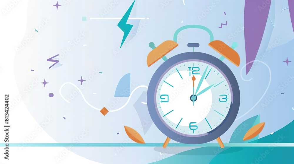 Create a an animated explainer video about time management. The video ...