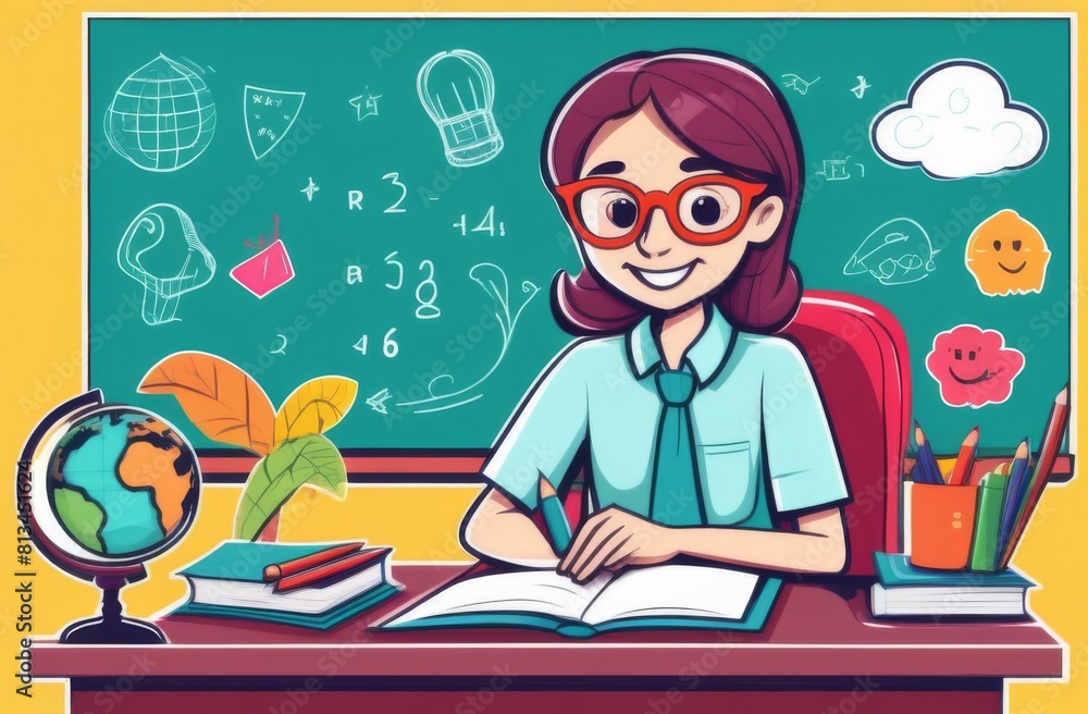 snake, new year, new year 2025, girl, school, study, snake, lessons ...