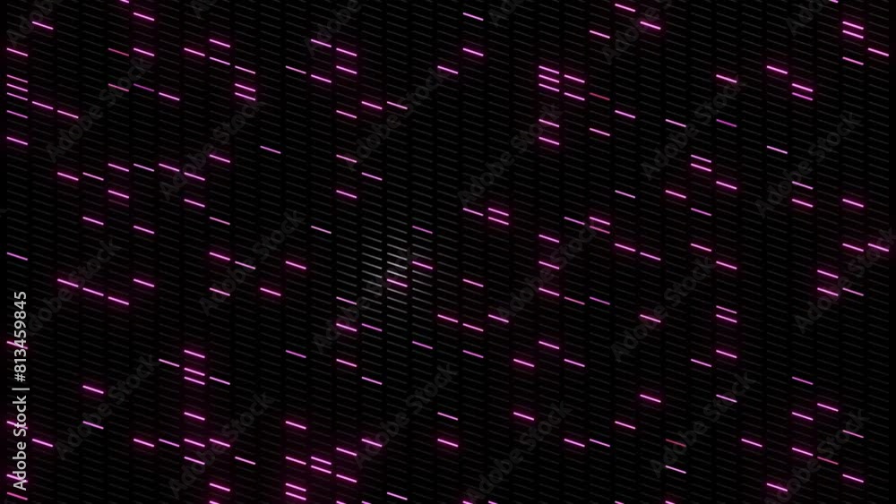 Vidéo Stock 3d abstract simple geometric background with multicolor ...