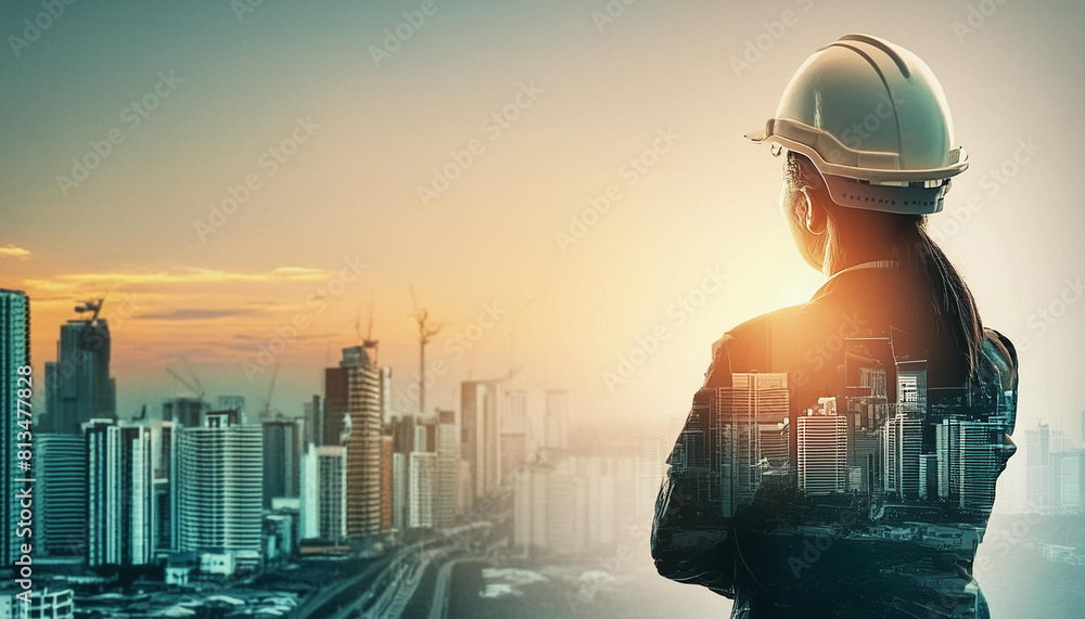 The future of building construction engineering Dedication project with ...