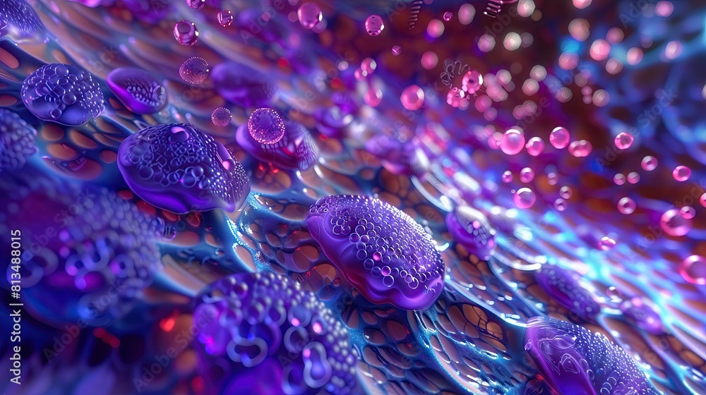 UV protection for the skin reflection of ultraviolet rays Microscope ...