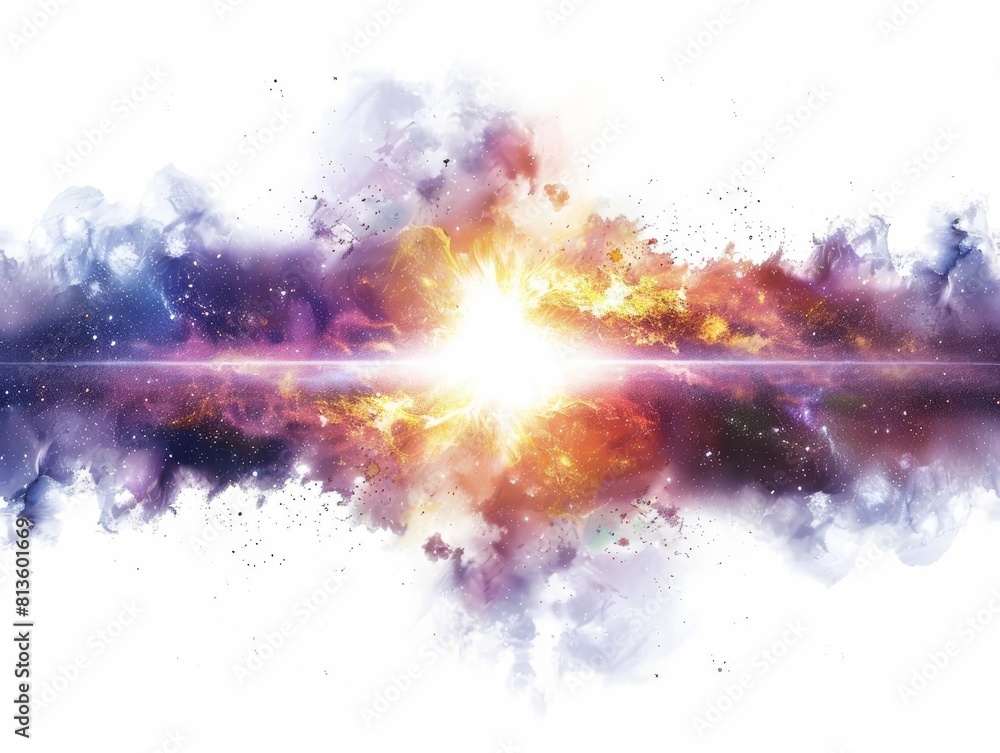 Gamma Ray Bursts Graphic showing a gamma ray burst in space, the most ...