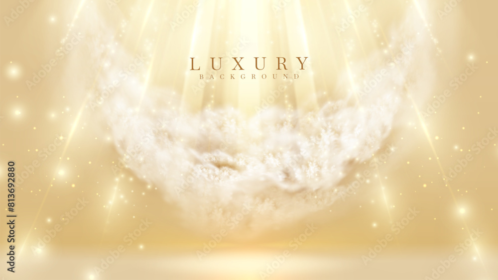 A mesmerizing background featuring a celestial cloud engulfed in ...