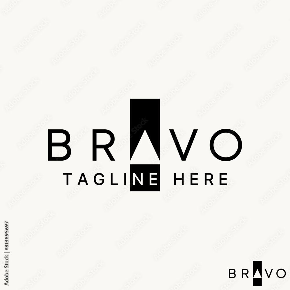 Logo design graphic concept creative vector premium stock abstract word ...