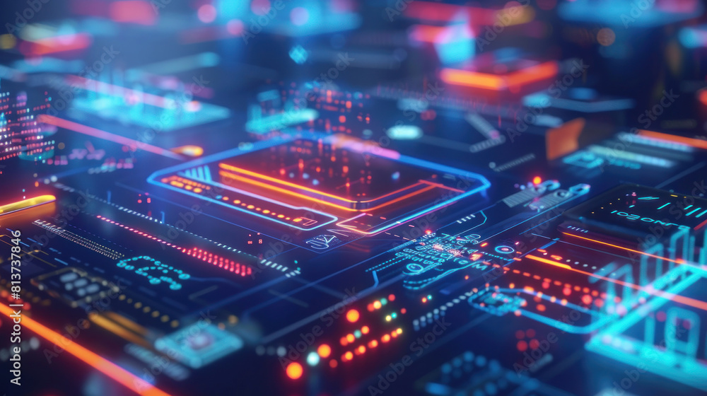 an animated GIF showcasing the key features of a software product ...