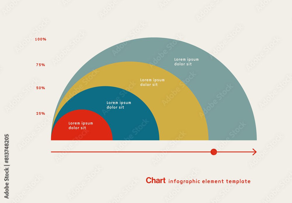 Share Chart Infographic Template Stock Template | Adobe Stock