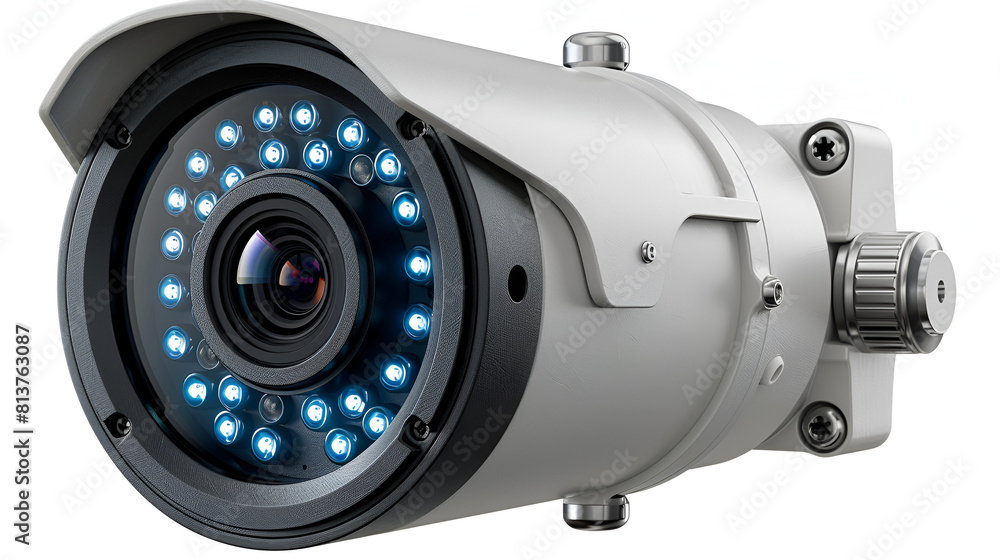 CCTV Camera Controller on Transparent Background , Set of security ...