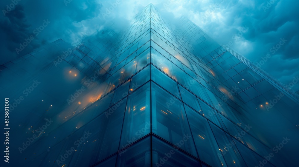 Photograph a transparent corporate governance structure, highlighting ...