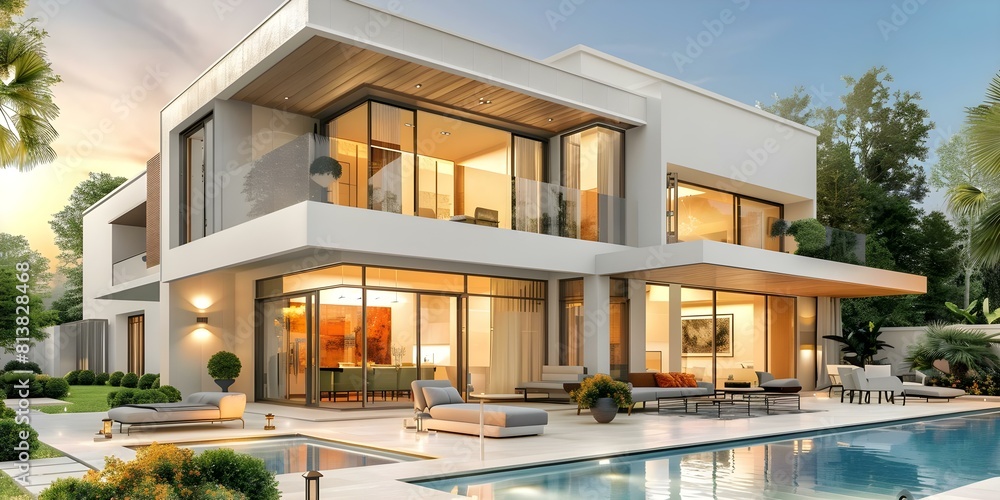 Modern villas in gated community with pool offer luxurious living ...