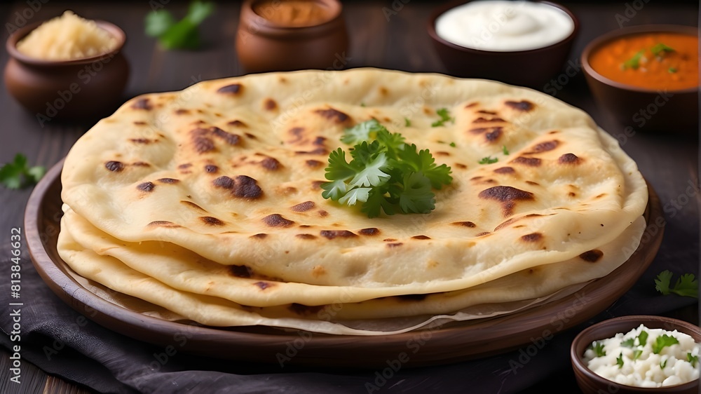 Aloo paratha is classified as a stuffed bread in Indian cooking. It is ...
