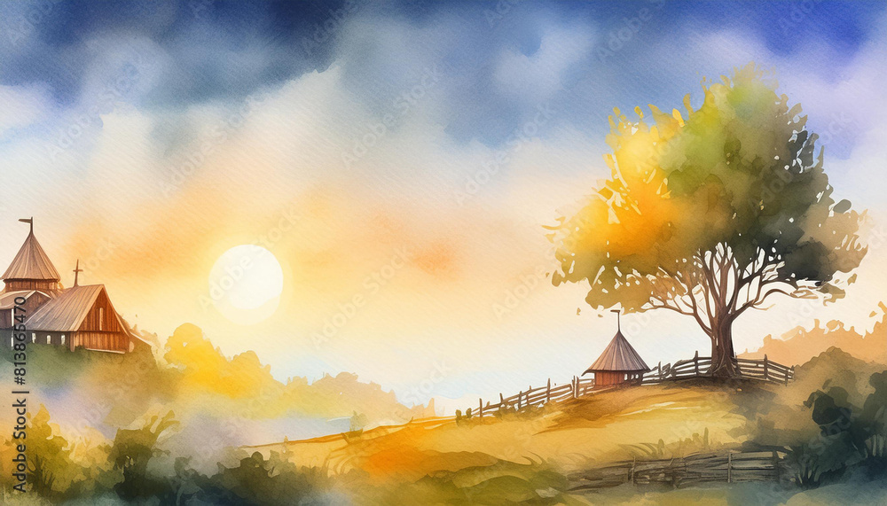 Litha holiday concept, summer solstice, Pagan and Wiccan festival ...