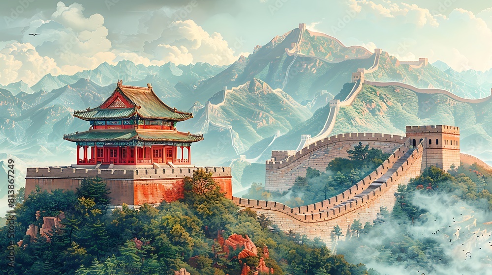 Create an infographic detailing the construction history architectural ...