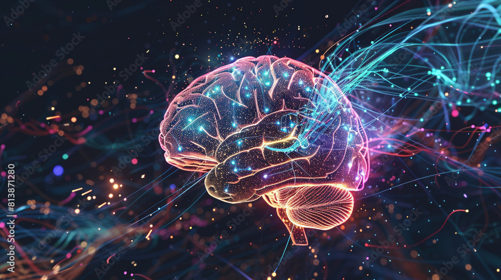 Synaptic Symphony: Human Mind Infused with AI Knowledge Stock ...