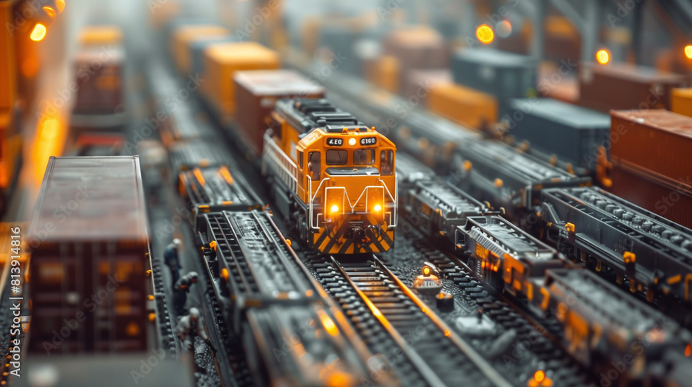 Loading and Unloading of Goods - Dynamic scenes of workers engaged in ...