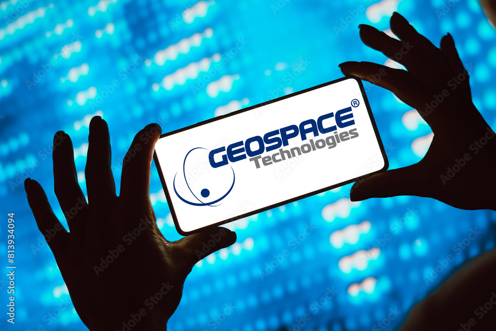 May 13, 2024, Brazil. In this photo illustration, the Geospace ...