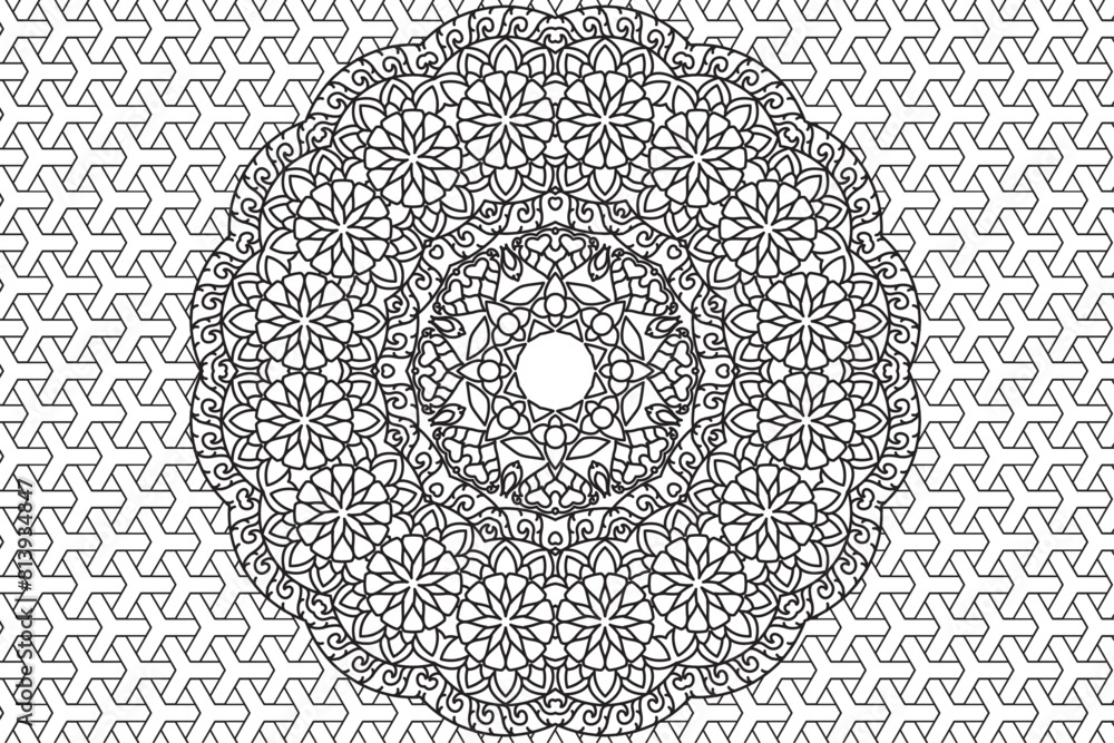 Mandala Coloring Pages For Relaxation Printable Mandala Coloring Pages