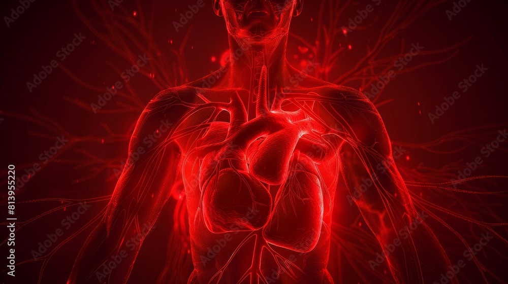 Striking digital visualization of the human cardiovascular system ...