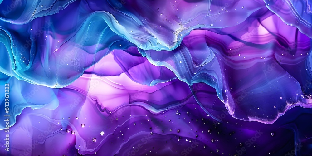 Creating Abstract Art with Royal Purple Alcohol Ink Technique for Fluid ...