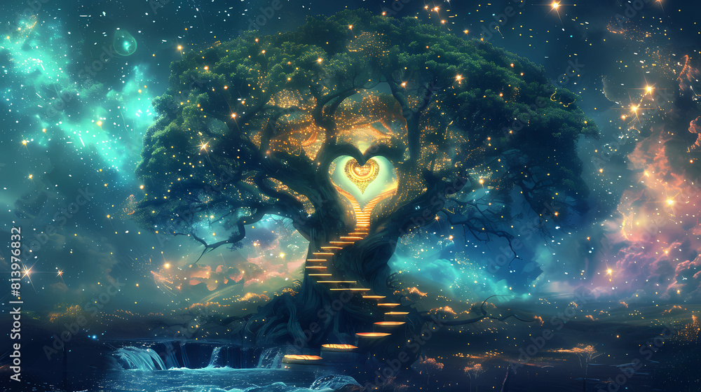 Tree of knowledge, akashic records, transformation and mysticism ...