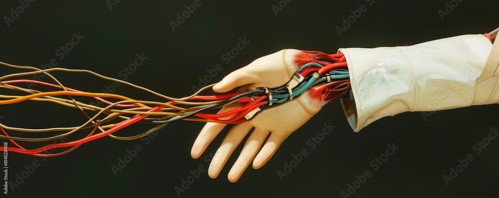 The future is here. Introducing the new bionic hand, with full range of motion and advanced ...