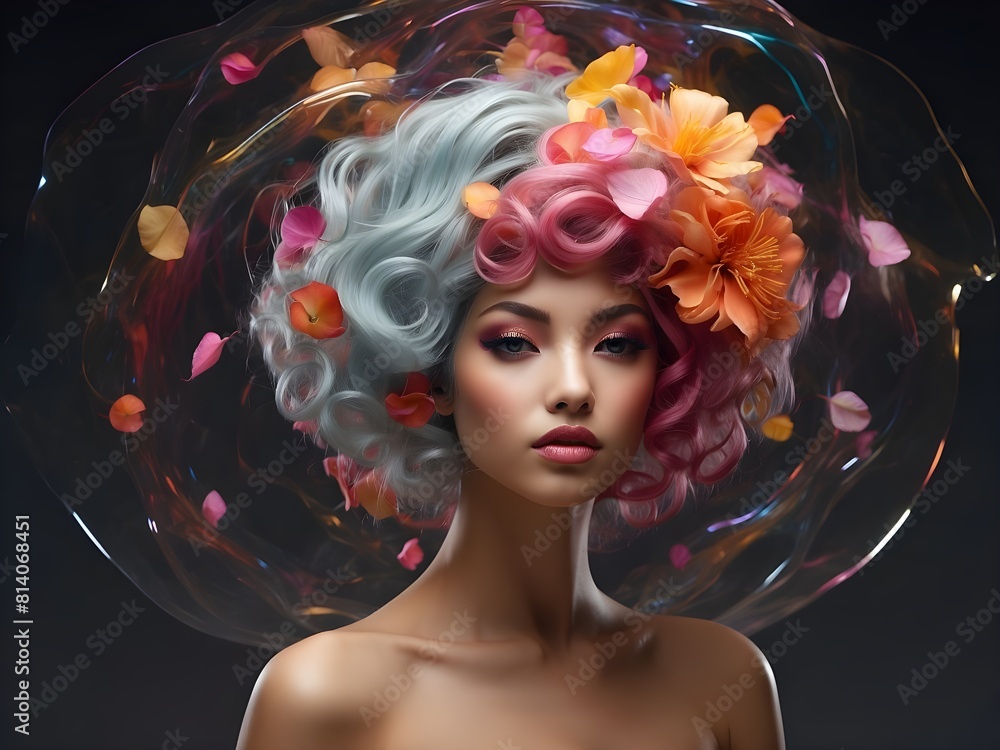 Imagine a utopian realm where the fusion of varied backgrounds fuels ...