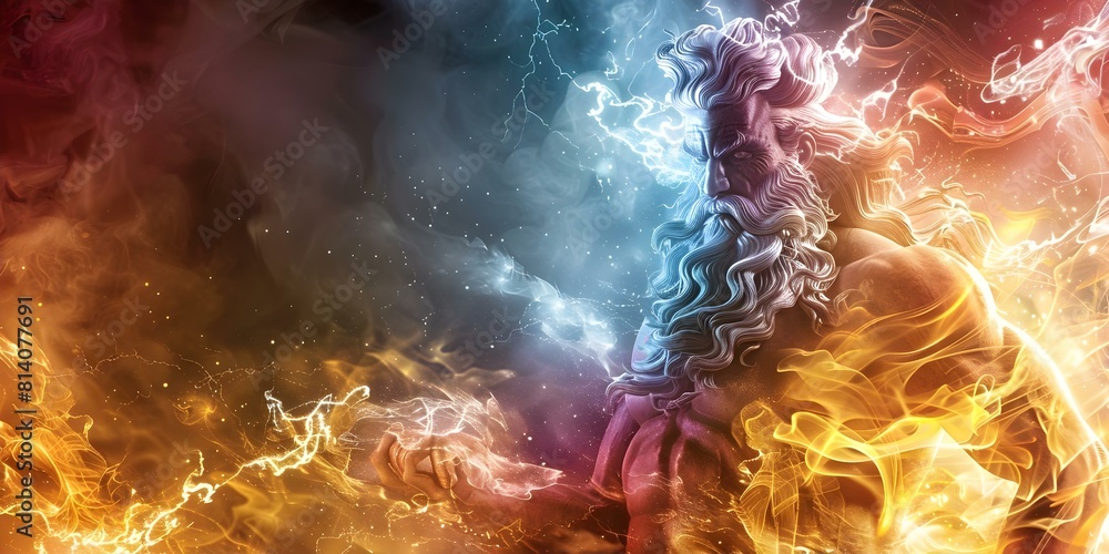 Zeus: Greek God of Thunder and Lightning, Son of Cronus and Rhea ...